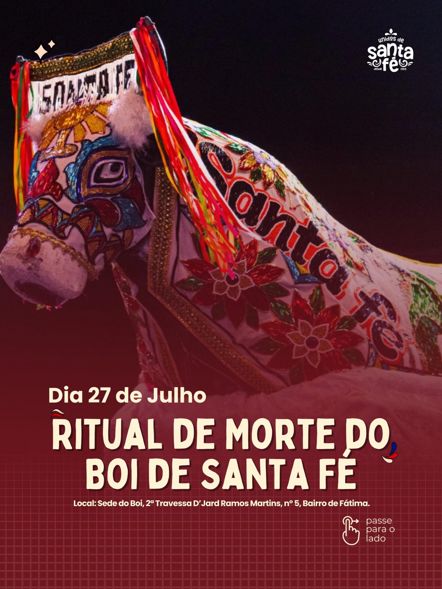 Ritual de Morte do Boi de Santa Fé - Unidos de Santa Fé
